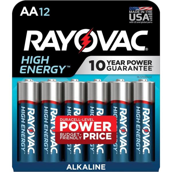 Rayovac AA Batteries and Flashlight - Rayovac